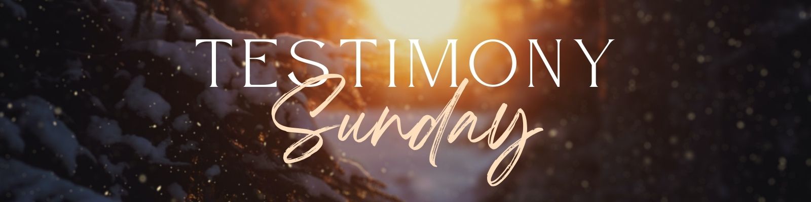 Testimony Sunday 2022 – Living Hope Church