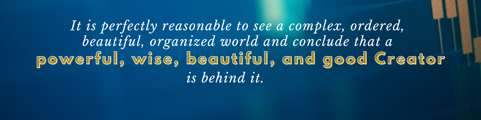 Why I’m a Christian – Living Hope Church