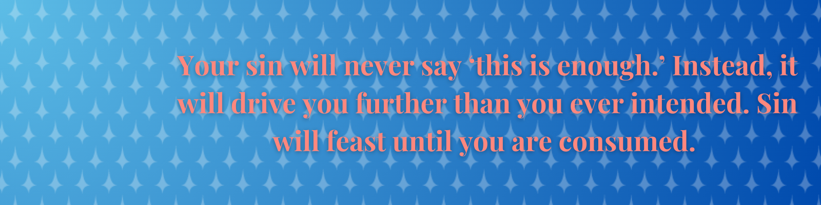 Beware the Sin That Takes Over – Living Hope Church