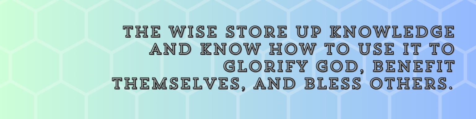 The Wisdom of Learning – Living Hope Church